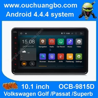 China Ouchuangbo 10.1 inch VW Magotan Passat B6 audio DVD GPS radio Tiguan android 4.4 1024*600 for sale