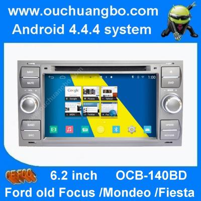 China Ouchuangbo audio stereo gps radio kit Ford mondeo Fiesta focus android 4.4 OS 4 core USB for sale