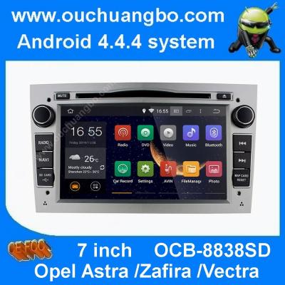 China Ouchuangbo android 4.4 Opel Astra  Zafira sliver colour capacitive canbus 3G WIFI free map for sale