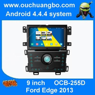 China Ouchuangbo car DVD gps for S160 Ford Edge 2013 with BT quad core canbus android 4.4 system for sale