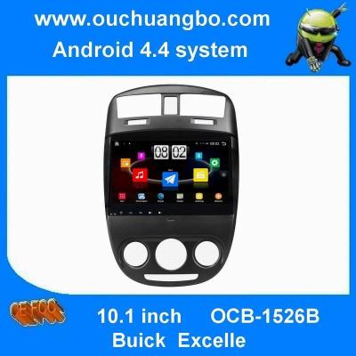 China Ouchuangbo Car radio GPS navigation Android 4.4 system big screen for Buick Excelle with DVD BT dual zone SD for sale