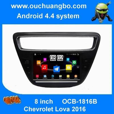 China Ouchuangbo 8 inch Android 4.4 Auto DvD Player for Chevrolet  Lova 2016 Mirrorlink 3G WIFI SWC Bluetooth Radio for sale