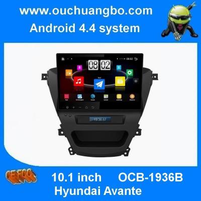 China Ouchuangbo Pure Android 4.4 10.1 inch Big Screen For Hyundai Avante Car Media Radio Stereo GPS Navigation free shipping for sale