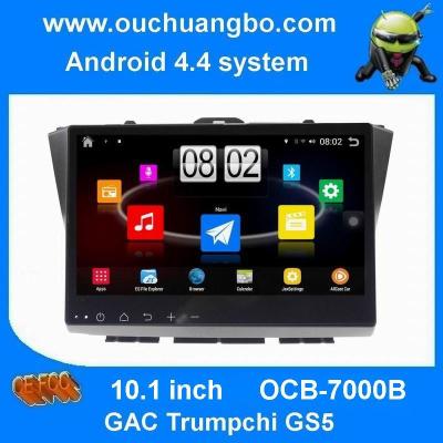 China Ouchuangbo Car PC Stereo video Android 4.4 for GAC Trumpchi GS5 Support Cortex A9 Quad core 3G Wifi BT SWC for sale