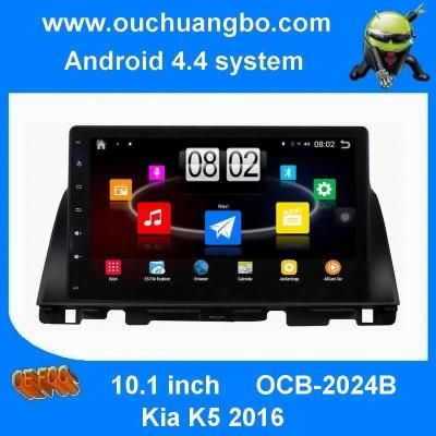 China Ouchuangbo car audio dvd player android 4.4 for Kia K5 2016 support GPS Navigation BT SWC Radio mirror link German menu for sale