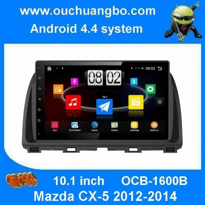 China Ouchuangbo android 4.4 auto radio stereo gps navi for Mazda CX-5 2012-2014 support 3g wifi  1024*600 free shipping for sale