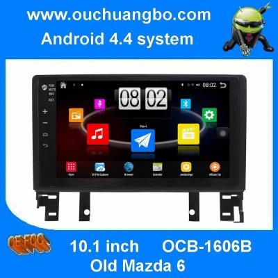 China Ouchuangbo android 4.4 car stereo dvd radio for Old Mazda 6 suppoer 3188 Cortex A9 Quad core 3G wifi BT USB for sale