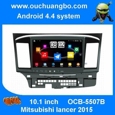 China Ouchuangbo car media dvd android 4.4 system for Mitsubishi lancer 2015 with Quad Core 16G HD 1024*600 for sale
