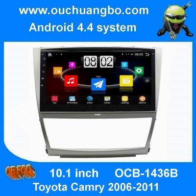 China Ouchuangbo car radio stereo gps navigation android 4.4 for Toyota Camry 2006-2011 with bluetooth 3g wifi BUS for sale