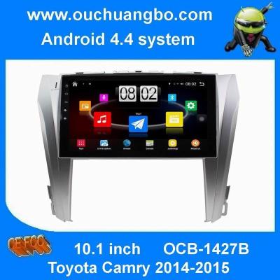 China Ouchuangbo car dvd stereo pure android 4.4 for Toyota Camry 2014-2015 with gps navigation big screen AUX  SWC for sale