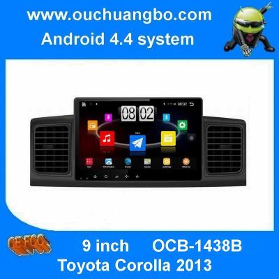 China Ouchuangbo car pc radio multimedia android 4.4 for Toyota Corolla 2013 support Korean 3g wifi bluetooth for sale