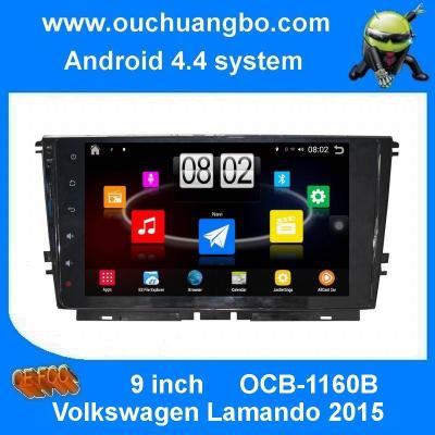 China Ouchuangbo car multimedia stereo android 4.4 system for Volkswagen Lamando 2015 support wifi 3g bluetooth AUX for sale