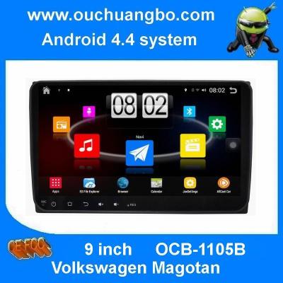 China Ouchuangbo car video dvd multimedia for Volkswagen Magotan with os android 4.4 gps 3g wifi swc for sale
