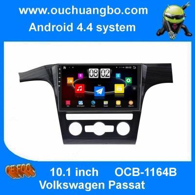 China Ouchuangbo HD 1024*600 car dvd video 10.1 inch android 4.4 for Volkswagen Passat with pure android 4.4 gps navigation for sale