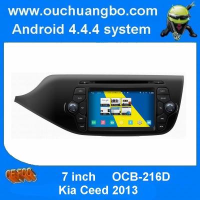 China ouchuangbo car radio sat nav s160 android 4.4 system for Kia Ceed 2013 with 1024*600 3g wifi iPod stereo for sale