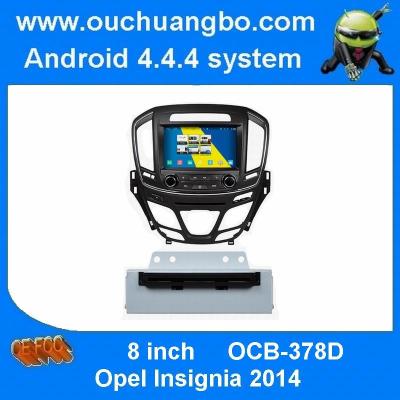 China ouchuangbo car dvd head unit s160 for Opel Insignia 2014 support Bluetooth phone book android 4.4 os radio player for sale