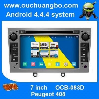 China ouchuangbo car video dvd multimedia s160 for Peugeot 408 with android 4.4 gps bluetooth iPod for sale