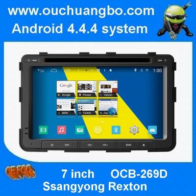 China ouchuangbo car gps navigation s160 for Ssangyong Rexton with sat nav android 4.4 radio player for sale