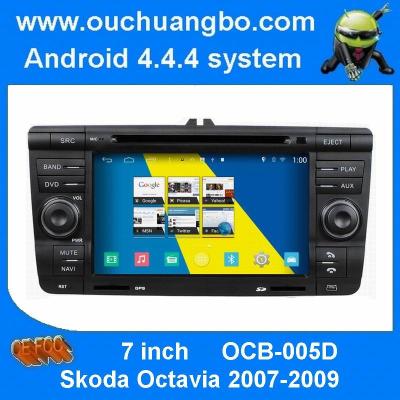 China ouchuangbo car radio stereo multimedia s160 for Skoda Octavia 2007-2009 with gps navi 3g wifi ndroid 4.4 system for sale