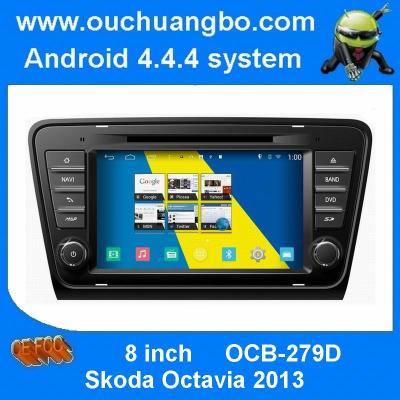 China ouchuangbo car dvd head unit s160 android 4.4 for Skoda Octavia 2013 with auto gps radio iPod BT wifi 3g for sale
