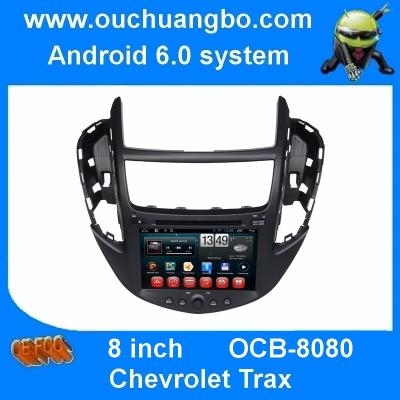 China Ouchuangbo 8 inch car stereo android 6.0 for Chevrolet Trax with gps USB QUAD CORE A9  ,1.6GHz Frequency for sale