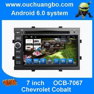 China Ouchuangbo 7 inch auto multi media for Chevrolet Cobalt with 1024*600 Android 6.0 system for sale