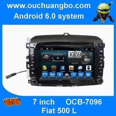China Ouchuangbo car multimedia stereo for Fiat F500 with BT radio 16GB 1024*600 USB android 6.0 for sale