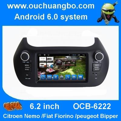China Ouchuangbo car dvd video for Fiat Fiorino with wifi BT gps navigation iPhone and Android phone connect to car radio for sale