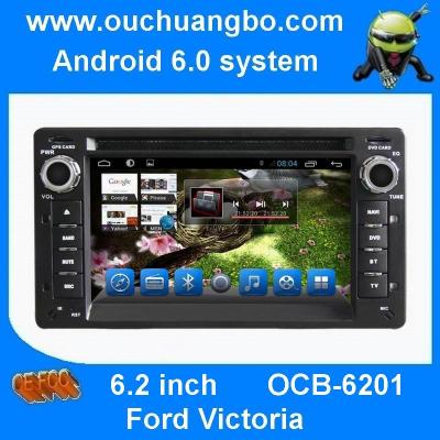 China Ouchuangbo car gps navigation for Ford Victoria with iPhone and Android phone connect to car radio android 6.0 system for sale