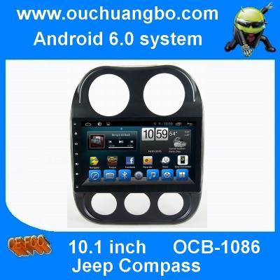 China Ouchuangbo car radio dvd for Jeep Compass with android 6.0 gps navigation bluetooth USB for sale