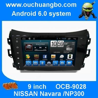 China Ouchuangbo car navi dvd for Nissan Navara with capacitance multiple touch screen android 6.0 system for sale