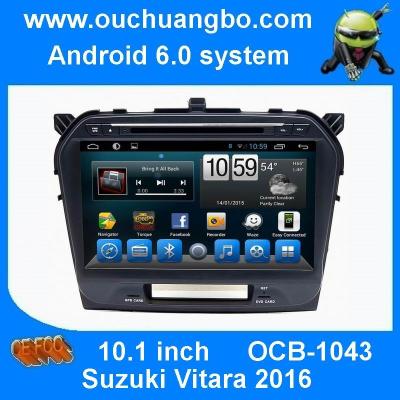 China Ouchuangbo car radio 10.1 inch android 6.0 for Suzuki Grand Vitara 2016 with  steering wheel control bluetooth USB for sale