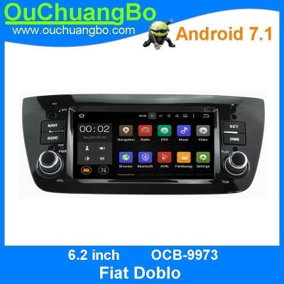 China Ouchuangbo autoradio multi media stereo android 7.1 for Fiat Doblo support DDR3 2GB 3G WIFI steering wheel control for sale