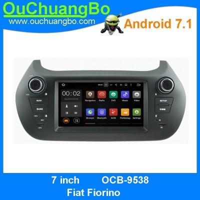 China Ouchuangbo 7 inch digital screen android 7.1 for Fiat Fiorino with gps navigation radio BT AUX USB 1080P Video for sale