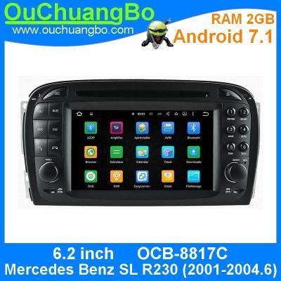China Ouchuangbo android 7.1 for Mercedes Benz SL R230 (2001-2004.6) Touch Screen Auto audio Player MP4 MP5 USB SD MP3 for sale