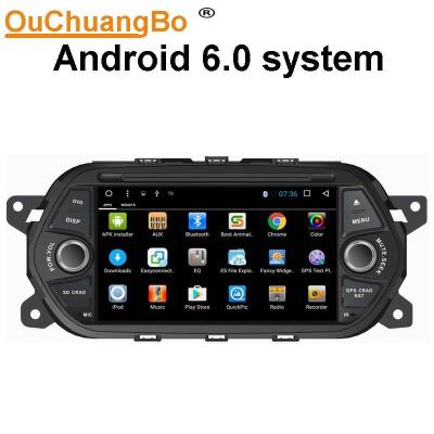 China Ouchuangbo car radio android 6.0 for Fiat Egea with DDR3 2GB digital screen MIC steering wheel control for sale