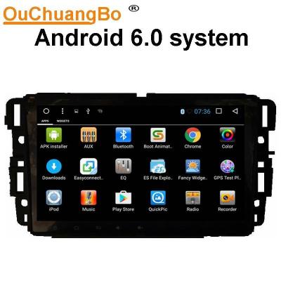 China Ouchuangbo car radio android 6.0 for GMC Tahoe with 1080P Video steering wheel control for sale