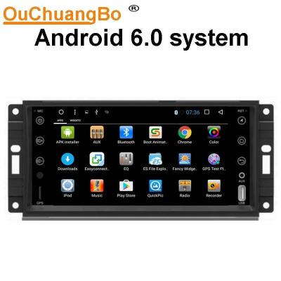 China Ouchuangbo car multi media stereo android 6.0 for Jeep Grand Cherokee Compass Patriot with 3g wifi bluetooth gps for sale