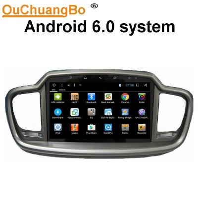 China Ouchuangbo car multi media stereo 1080 video android 6.0 for Kia Sorentot with 3g wifi bluetooth gps navi for sale
