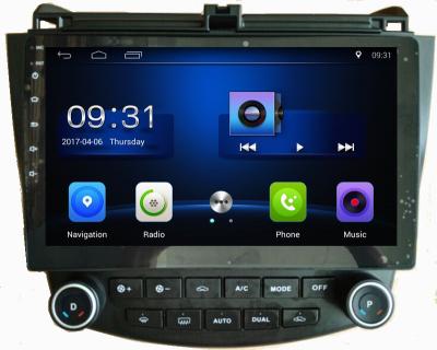China Ouchuangbo car radio stereo gps 1080 video android 8.1 for Honda Accord 7 with 4*45 bluetooth steering wheel control for sale