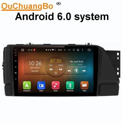 China Ouchuangbo car radio head unit android 6.0 for Hyundai Verna 2017 with BT Gps navi SWC AUX 1GB for sale