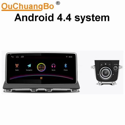 China Ouchuangbo 10.25 inch sereo android 4.4 for Mazda 3 2013-2017 with gps navi 3g wifi SWC for sale