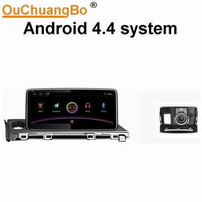 China Ouchuangbo car radio muli media sereo android 4.4 for Mazda 6 2017 wih gps navi 1080 video reverse camera for sale