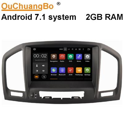 China Ouchuangbo 8 inch digital screen radio player  for Opel Insignia 2008-2011 suppor 3g wifi android 7.1 system for sale