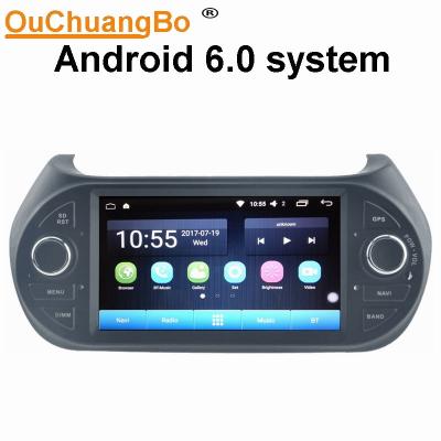 China Ouchuangbo car radio stereo BT android 6.0 for Fiat Fiorino 2008-2015 with gps navi AUX USB 32 GB for sale