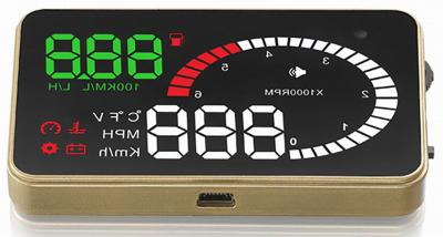 China Ouchuangbo 3 inch car radio gps nav head up display screen and high-definition display Multi-color for sale
