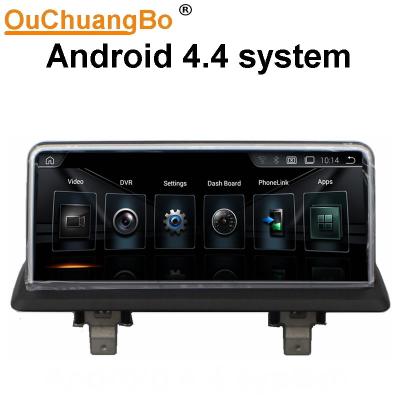China Ouchuangbo 10.25 car radio stereo mult media for BMW XE87 2005-2012 with gps navi AUX USB 3G function android 4.4 system for sale