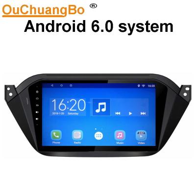 China Ouchuangbo car gps navigation video android 6.0 for JAC S2 with 3g wifi gps navi steering wheel control. for sale