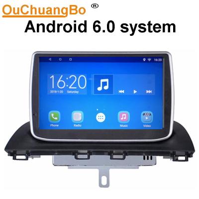 China Ouchuangbo car gps navi android 6.0 for Mazda CX-4 with Support Bluetooth connection to the phone, then play music for sale
