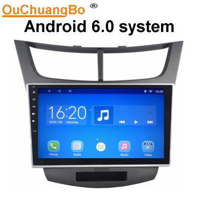 China Ouchuangbo car radio multi media for Chevrolet Sail with USB video steering wheel control android 6.0 system for sale